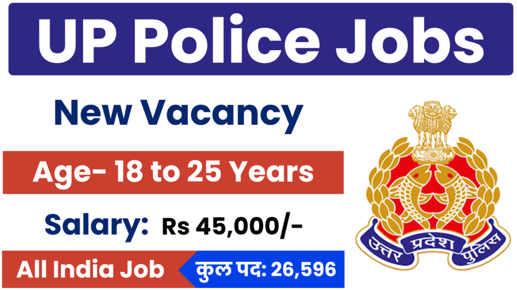 UP Police Recruitment 2025 Notification: 26,596 Posts Full Information